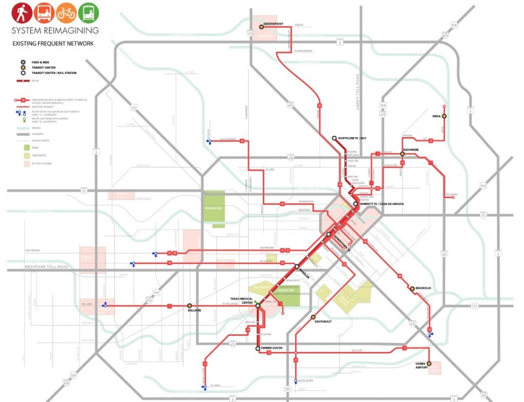 METRO Reveals System Re-imagining Plan | Texas Leftist